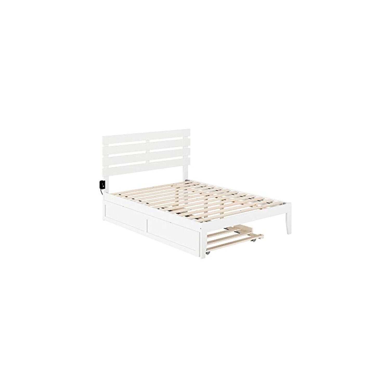Maykoosh Rustic Romance Open Bed Frame - Contemporary Design with Solid ...