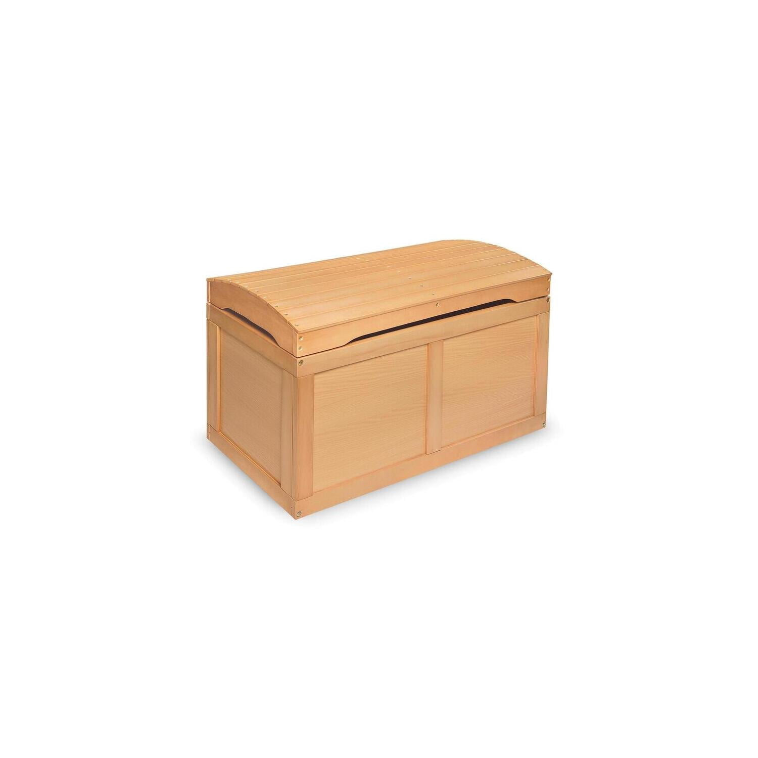 Maykoosh Seaside Serenity Hardwood Barrel Top Toy Chest, Natural Finish ...