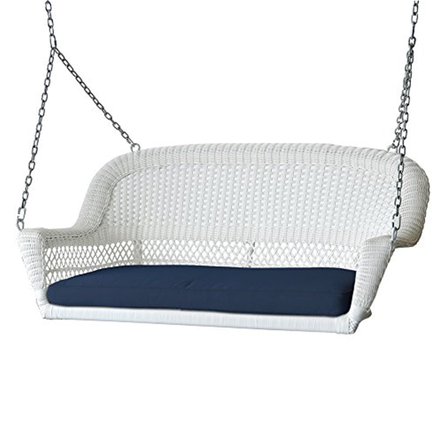 Maykoosh Seaside Style Porch Swing with Cushion with Removable Cushion ...