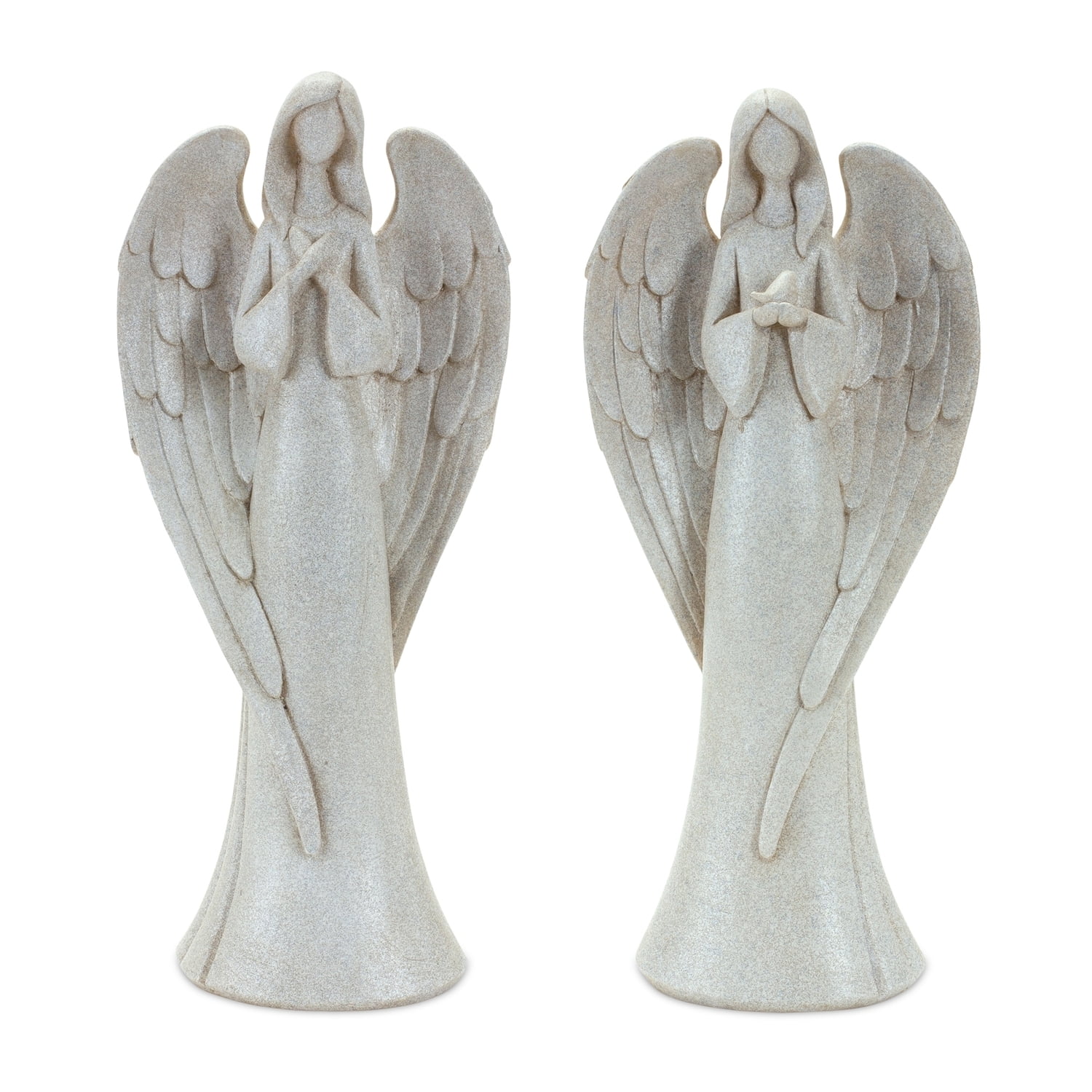Maykoosh Serene Baroque Bonanza Figurine With Bird Accent (Set Of 2 ...