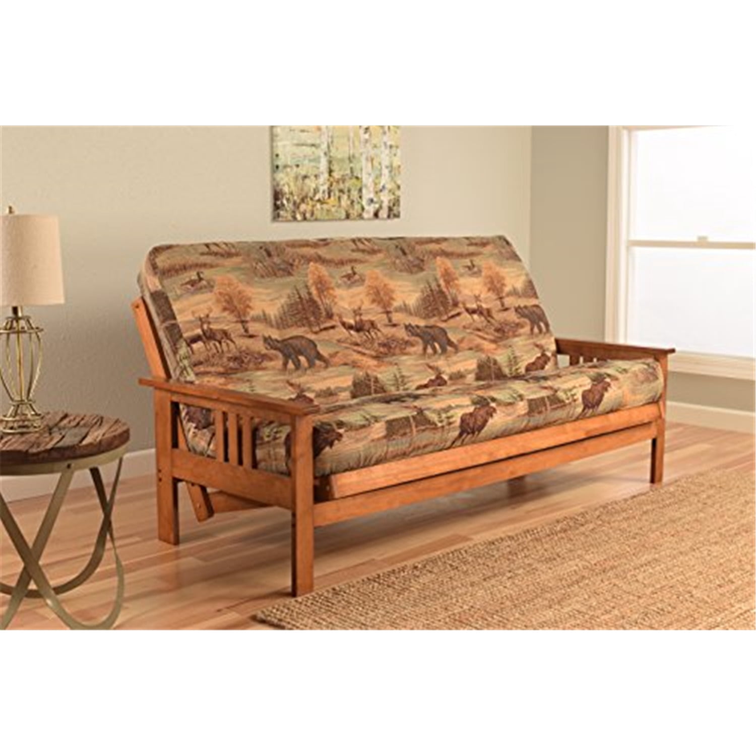 Maykoosh Southwestern Style Futon Frame/Barbados Finish/Canadian ...
