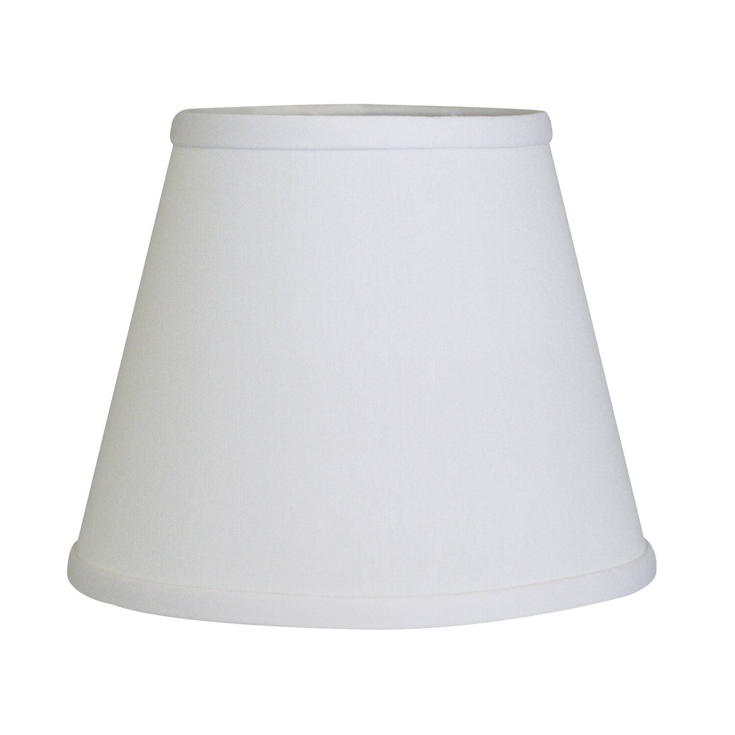Southwestern Lampshade Slant Empire White Hardback Shade with Clip ...