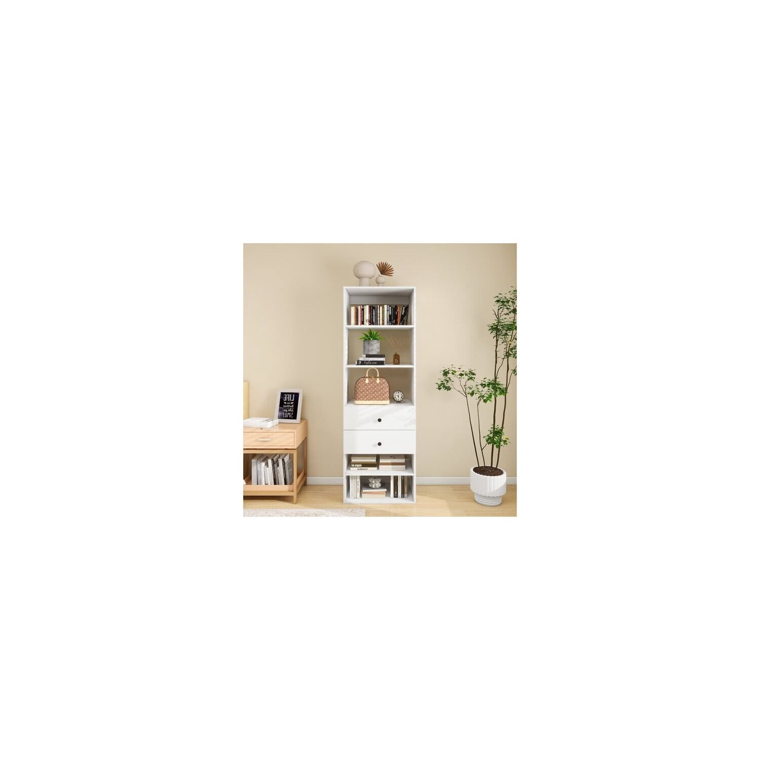 Maykoosh Timeless Trends Modular Closet System Closet Organizer Modern ...