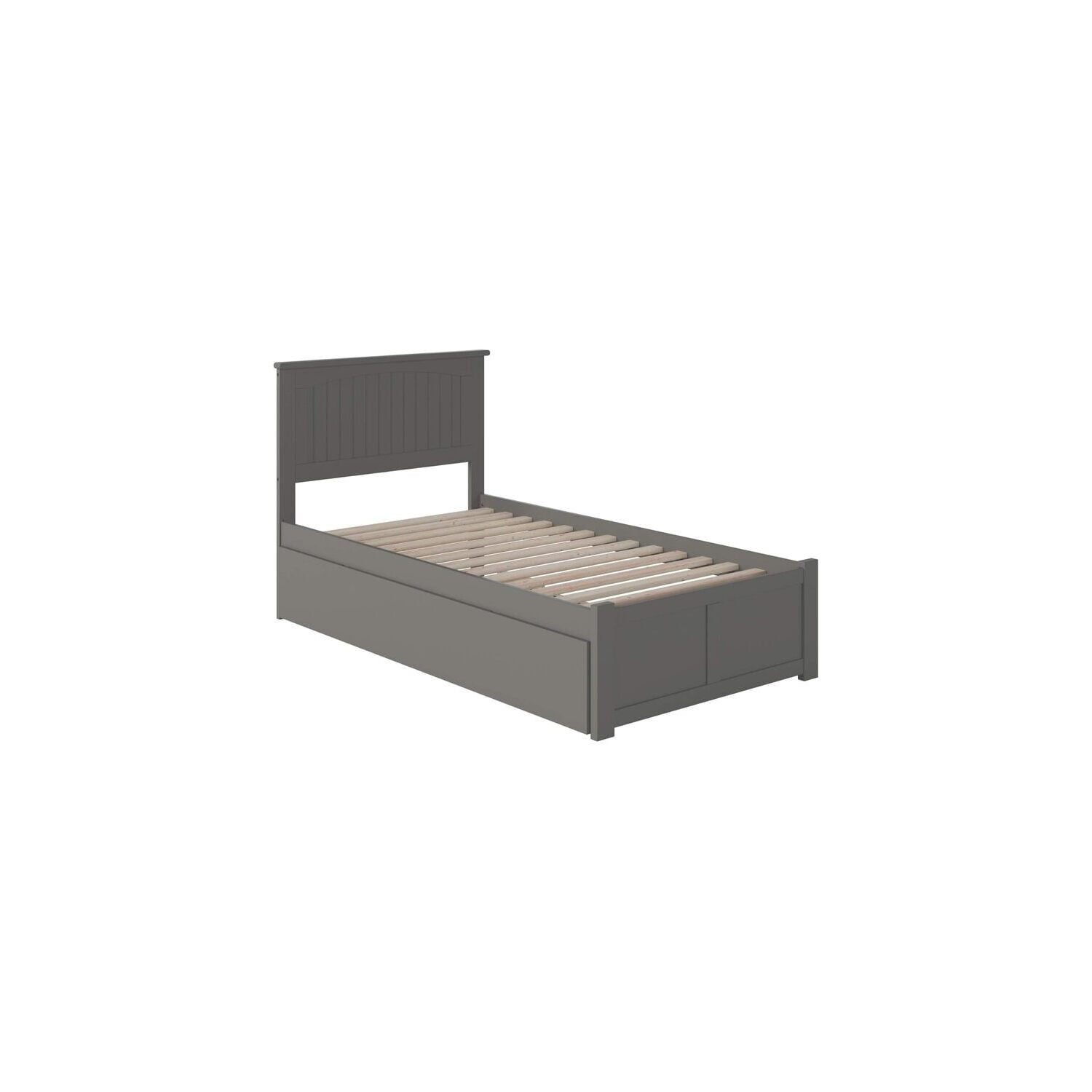 Maykoosh Urban Oasis Twin Extra Long Platform Bed with Footboard and ...