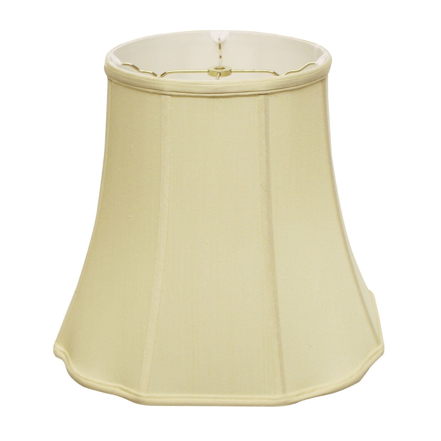 Victorian Lampshade Octagon Softback, Antique White Slant Shade with ...
