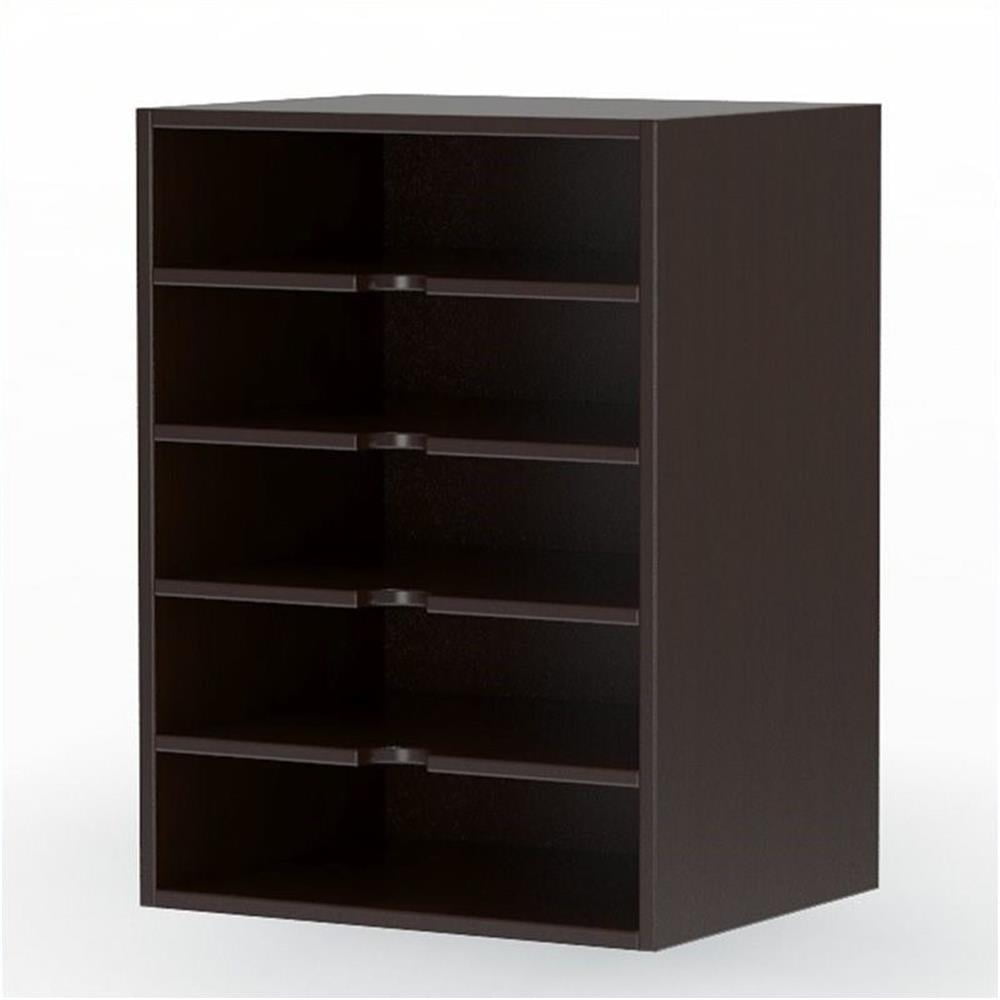 Mayline Aberdeen Horizontal Paper Management Organizer in Mocha ...