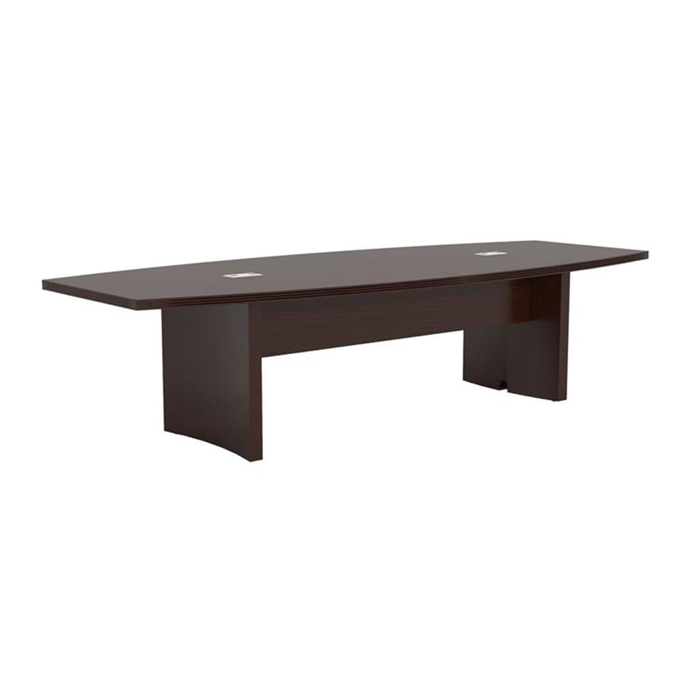 Mayline Aberdeen Series 10' Conference Table in Mocha - Walmart.com