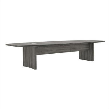 Mayline Medina Conference Tables, Boat, 72 x 48, Gray Steel - Walmart.com