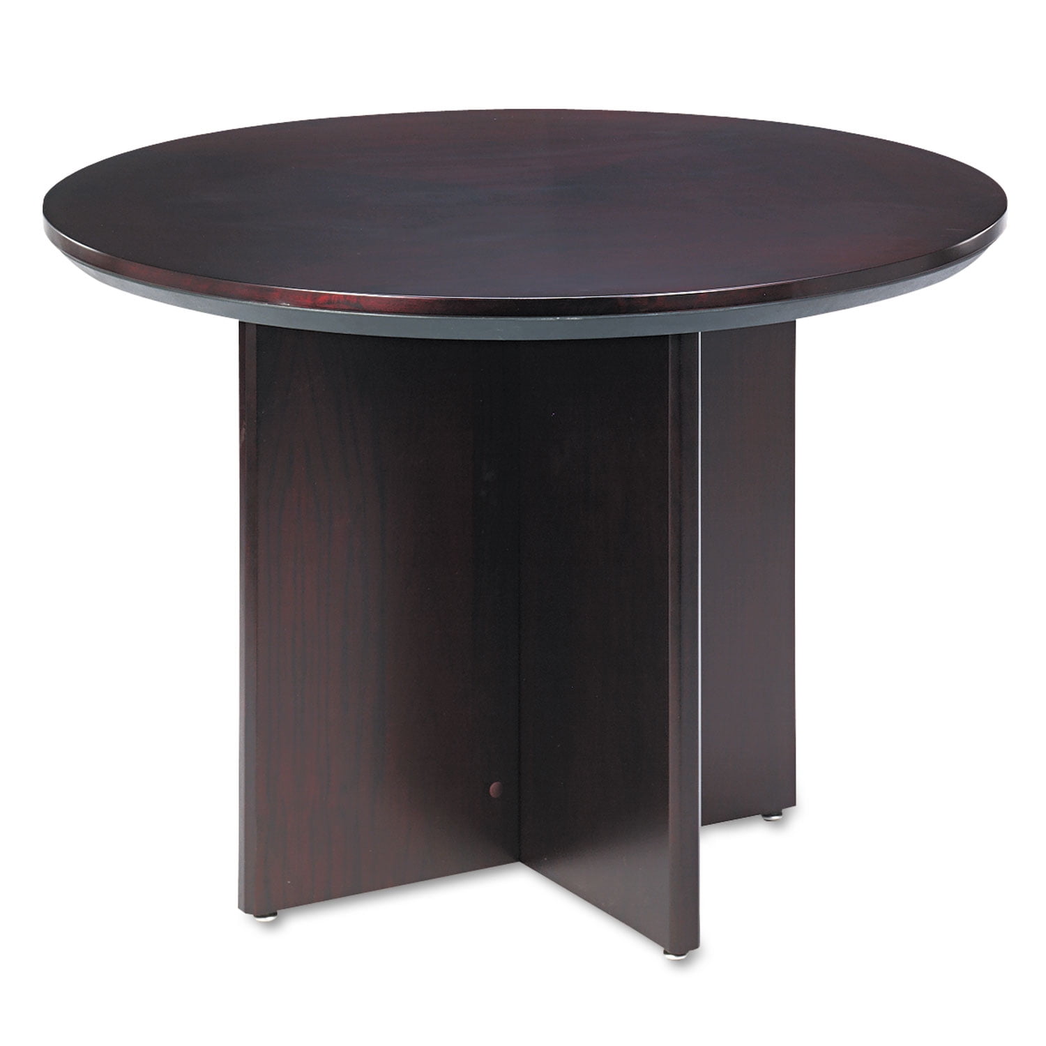 Mayline Corsica Veneer Round Table - Walmart.com