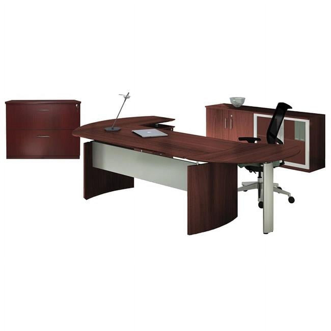 Mayline MNT15LMH 72 in. Medina Series Typical Suite 15 Office Desk ...