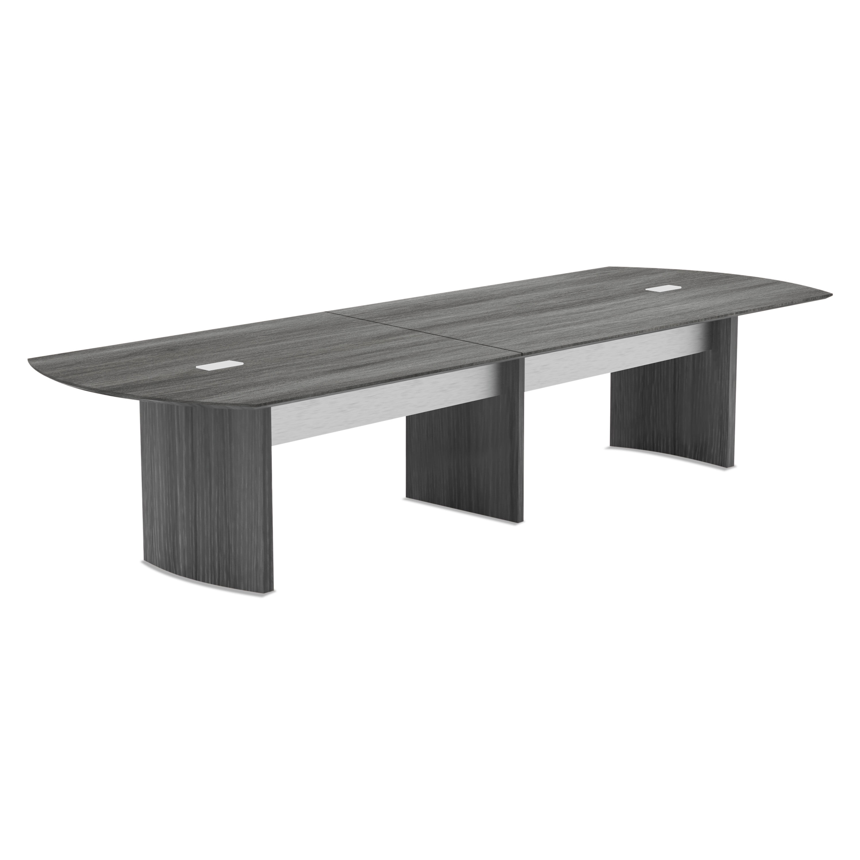 Mayline Medina Conference Tables, Boat, 72 x 48, Gray Steel - Walmart.com