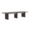Mayline Medina Series 14' Conference Table in Mocha - Walmart.com