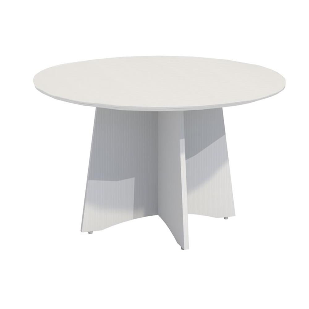 Mayline Medina Series 48" Round Conference Table in Sea Salt - Walmart.com