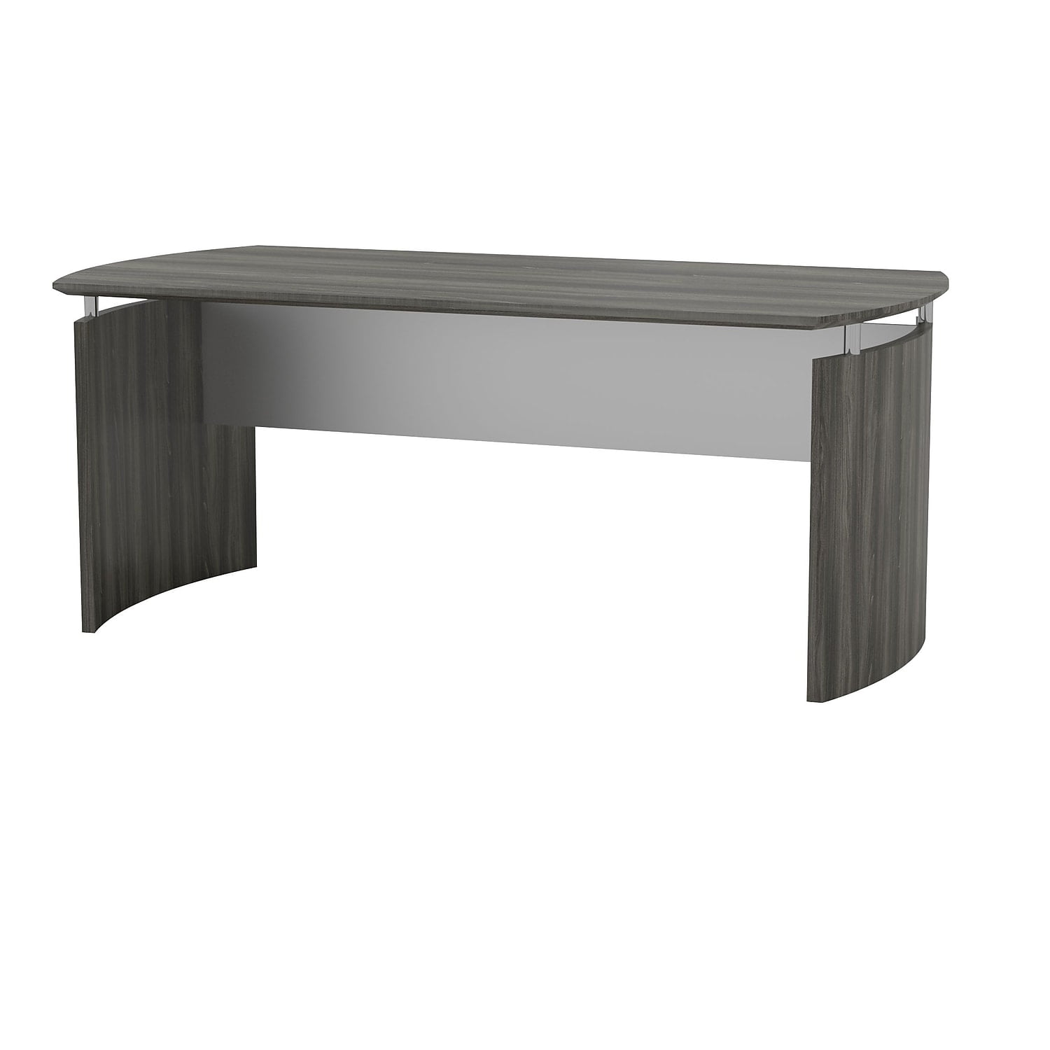 Mayline Medina Series 72" Computer Desk in Gray Steel - Walmart.com