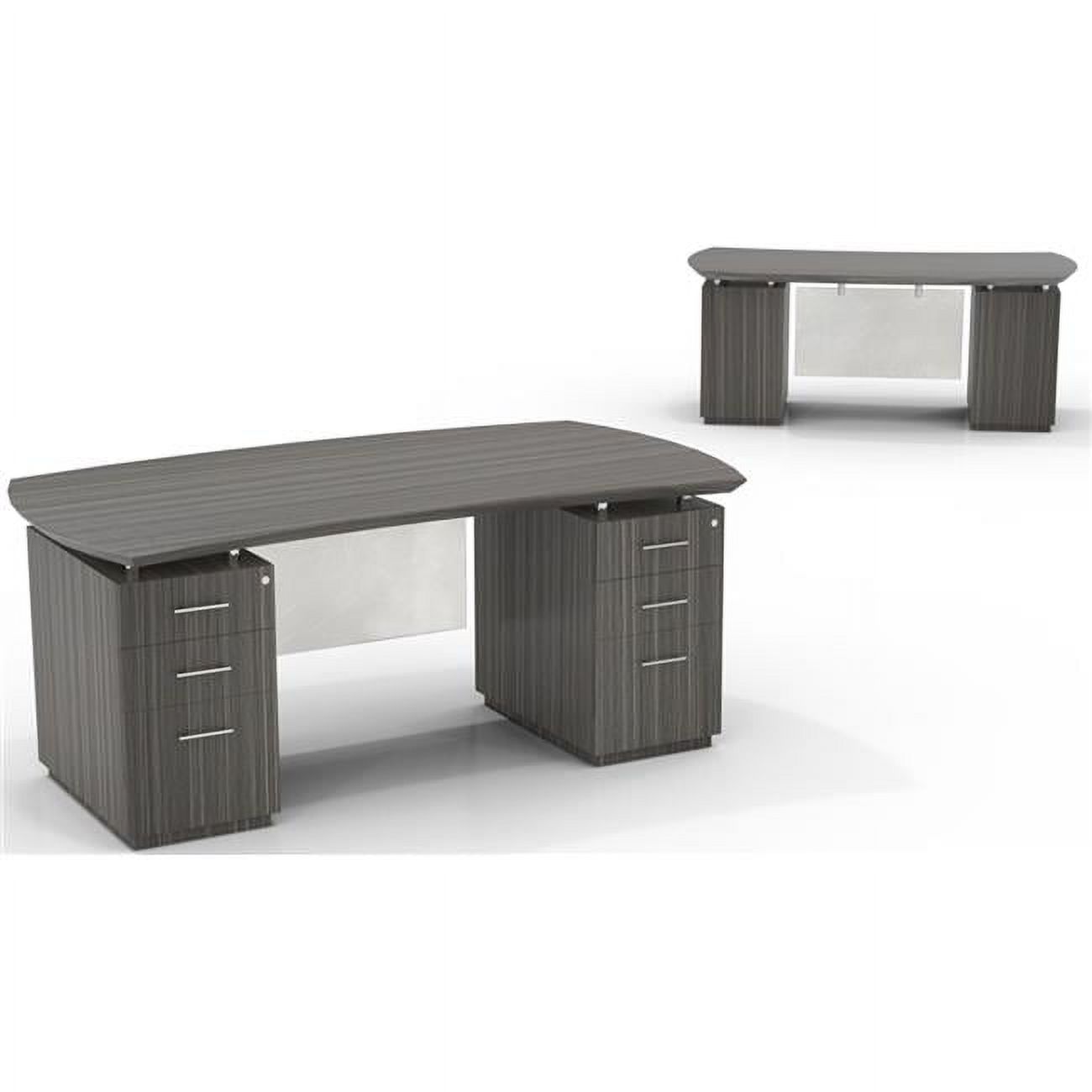 Mayline STED72 Pedestal Desk - Walmart.com