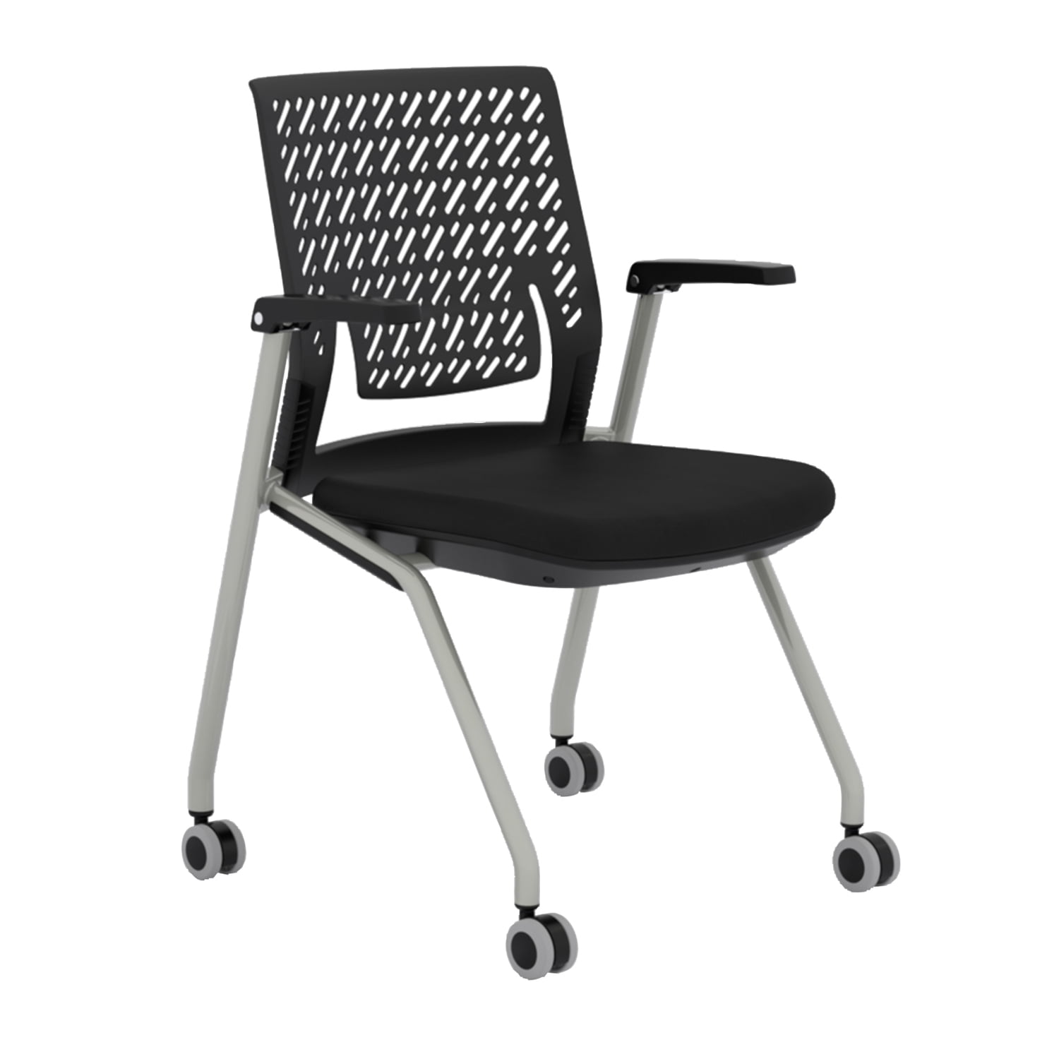 Mayline Thesis - Flex Back Stacking Utility Chair, with Arms - Walmart.com