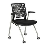 Mayline Thesis - Flex Back Stacking Utility Chair, with Arms - Walmart.com