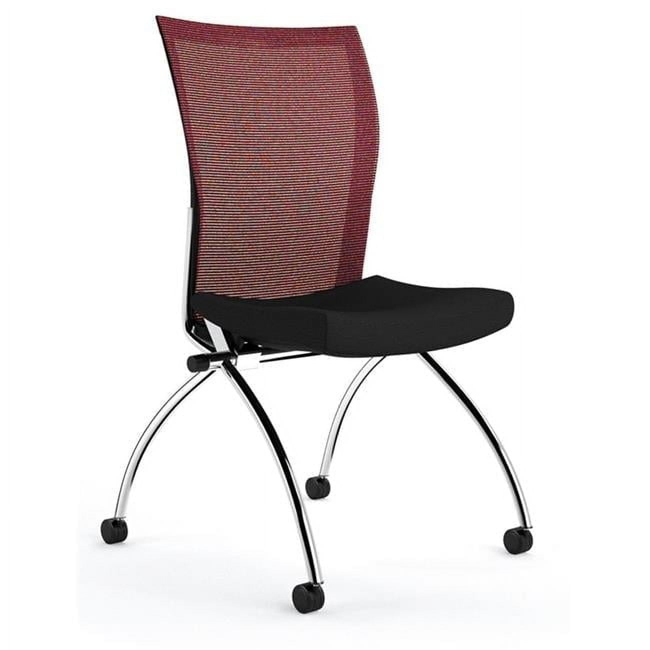 Mayline Valor High Back Training Chair without Arms - Brown - 36.5 x 20 ...