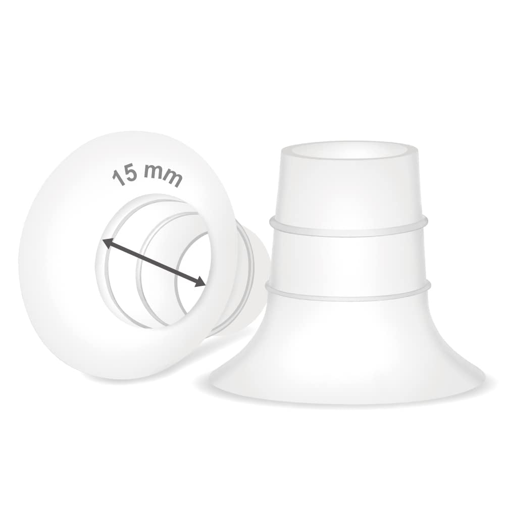 Maymom 15 mm Flange Insert Compatible with Elvie Single/Double Electric ...