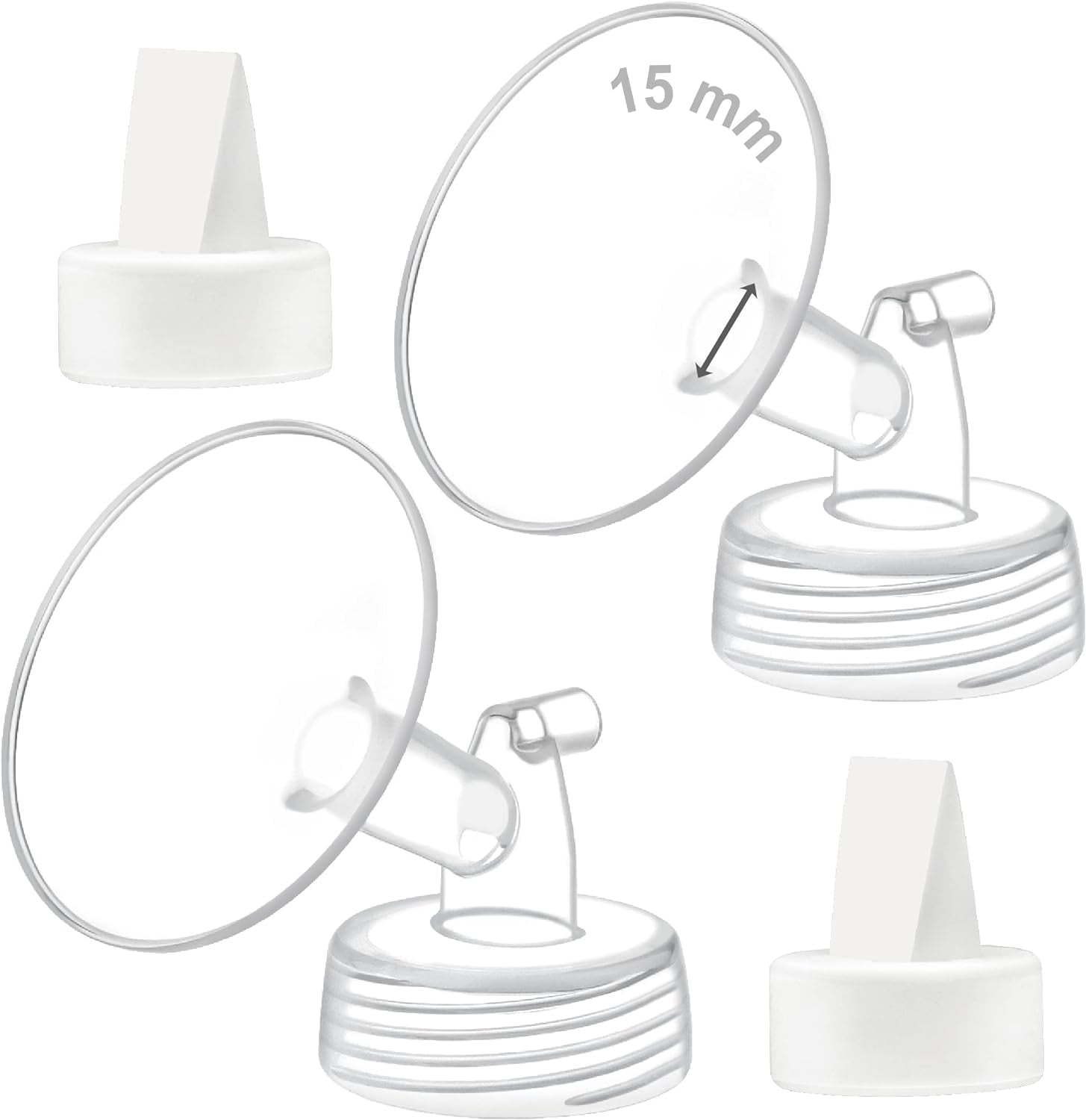 Maymom 15 mm Wide Neck Flange Duckbill Valve Compatible with Spectra S1 ...