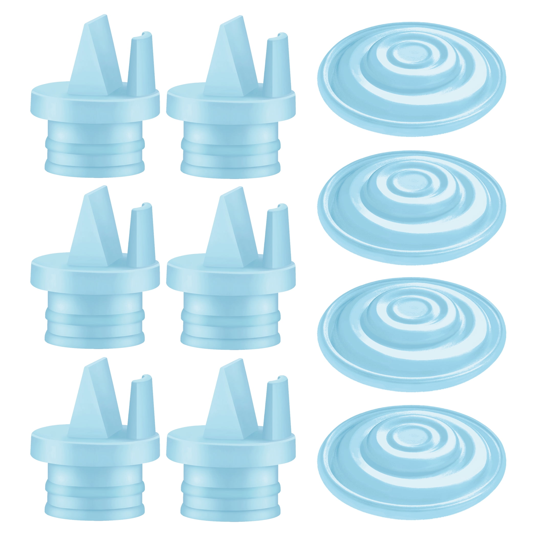 Maymom Pump Parts Incl Duckbill Valve with Pull Tab Silicone Diaphragm ...