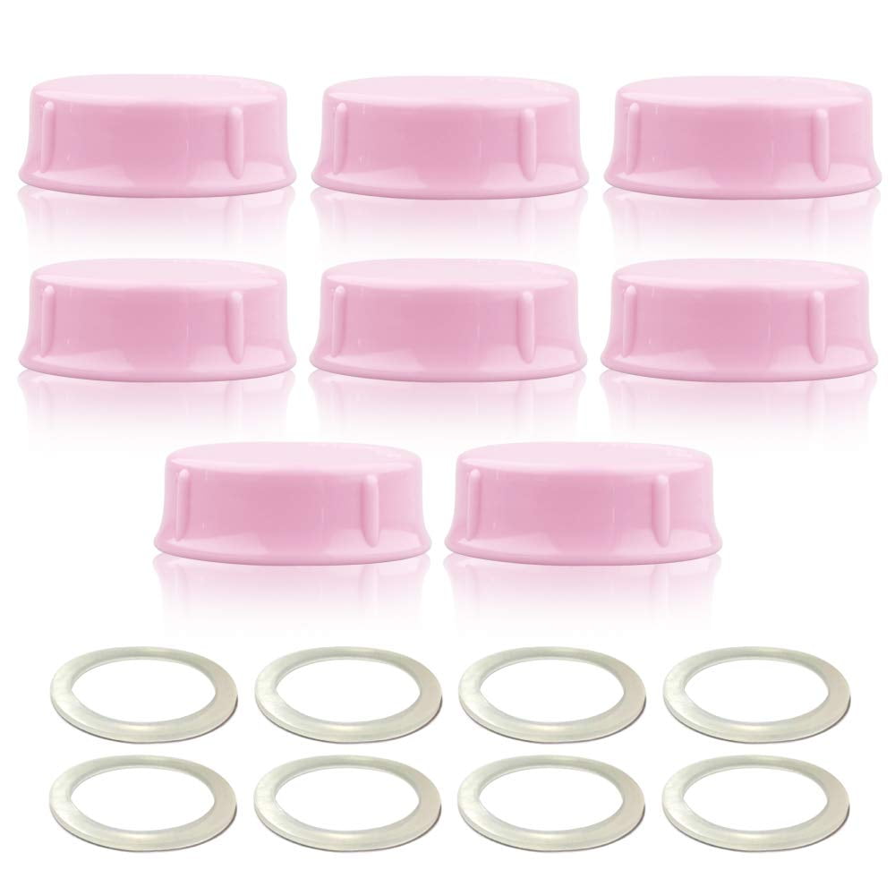 Maymom Solid Lids with Sealing Ring for Standard Sized Bottles; Bottles ...