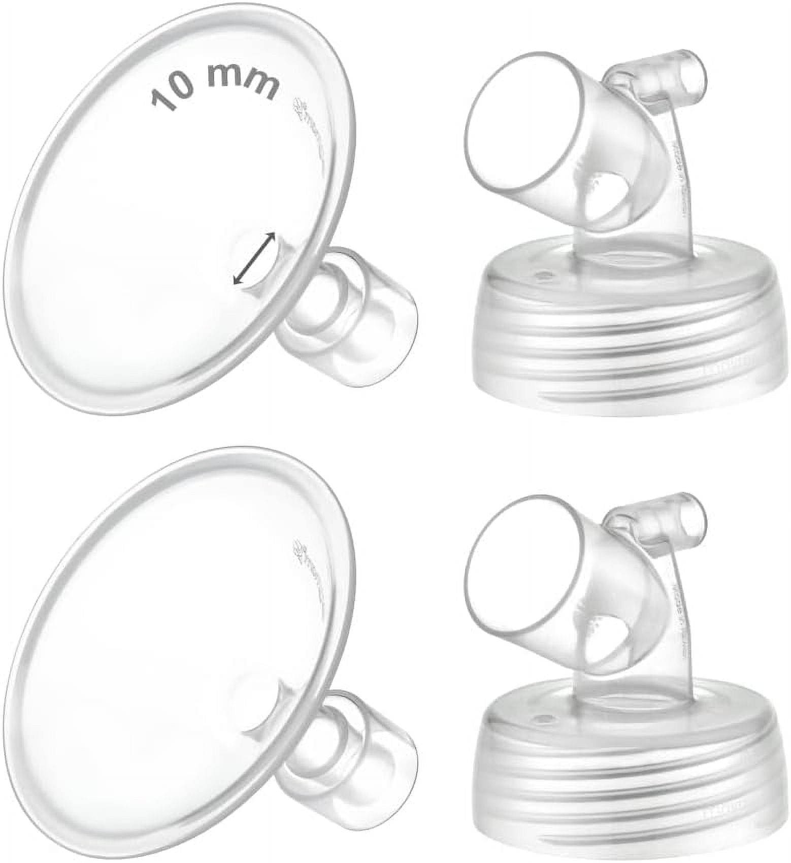 Maymom Two-Piece Wide Neck Pump Parts for Spectra S1/S2 Pumps; Incl ...