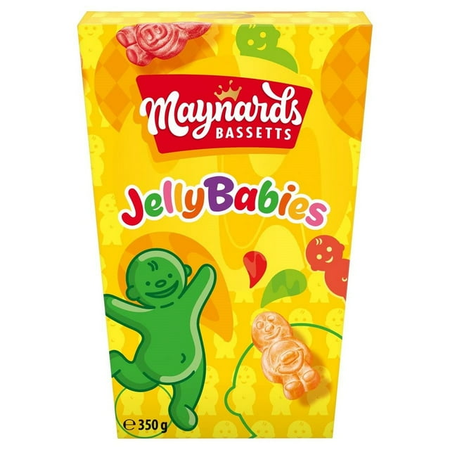 Maynards Bassetts Jelly Babies Sweets Carton 350g (Pack of 6) - Walmart.com