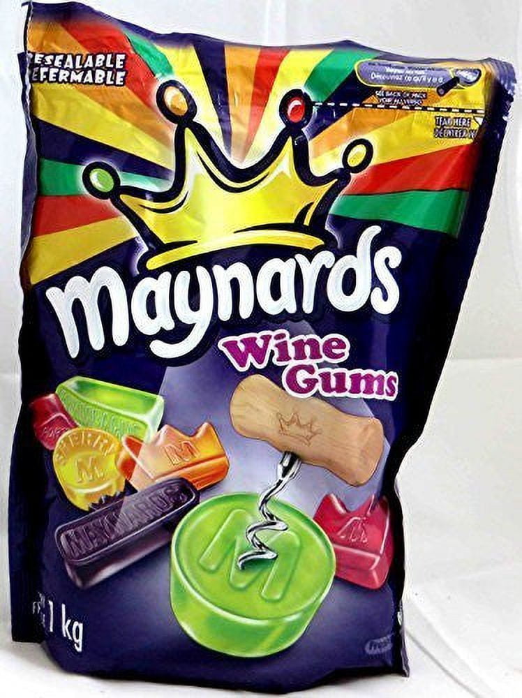Maynards Gummy, Wine Gums, 1kg/2.2 lbs - 2 Pack - Walmart.com
