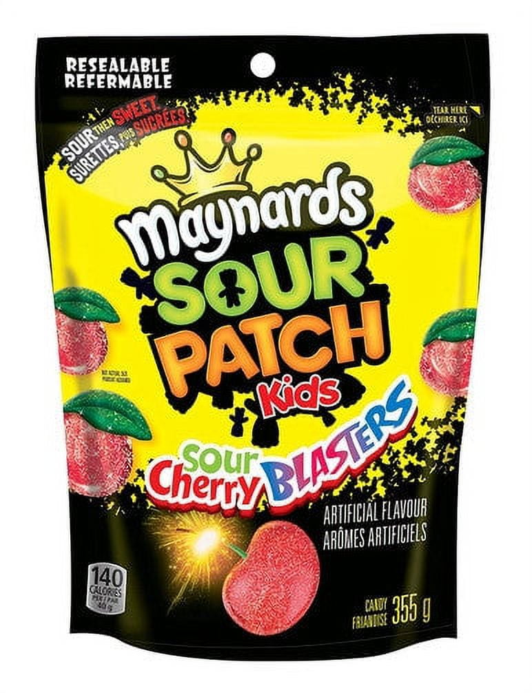 Maynards Sour Cherry Blasters - Premium Canadian Gummy Candy 355g ...