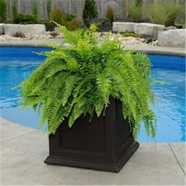Tusco Modern Square Planter, 20-Inch - Walmart.com