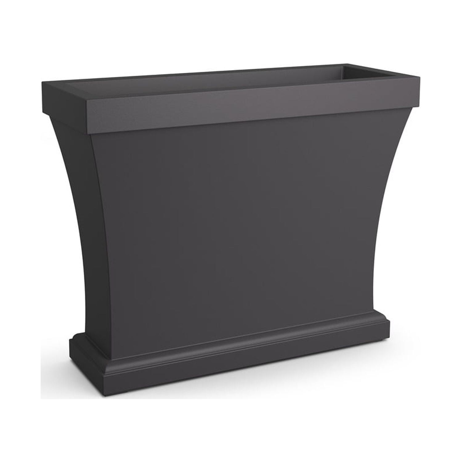 Mayne Bordeaux 40" x 15" x 32" Rectangle Graphite Grey Polyethylene ...