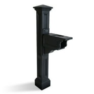 Gibraltar Mailboxes Stanley Extra Large, Steel, Post Mount Mailbox ...