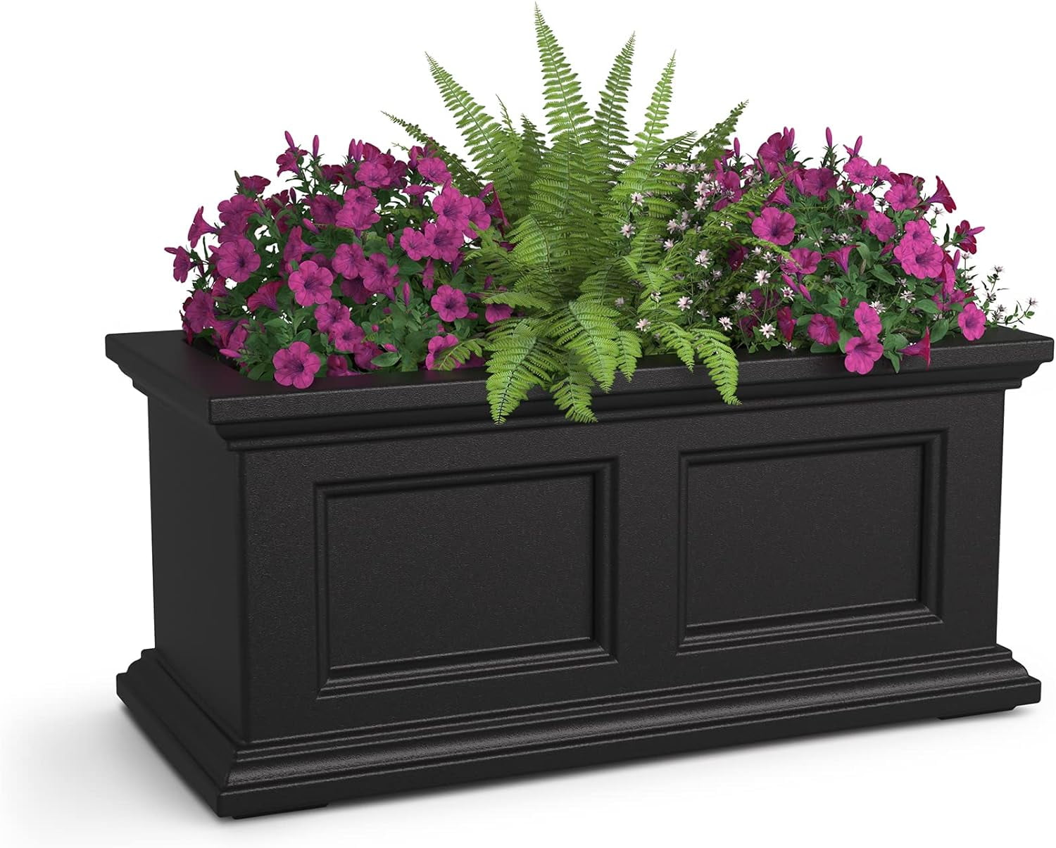 Mayne Fairfield 2-Foot Window Box – Self-Watering, Weather-Resistant ...