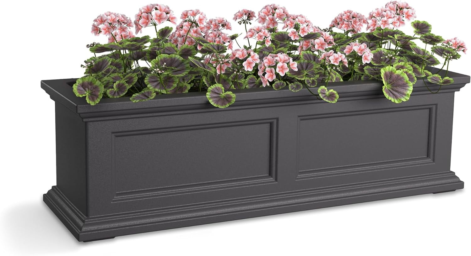 Mayne Fairfield 2-Foot Window Box – Self-Watering, Weather-Resistant ...