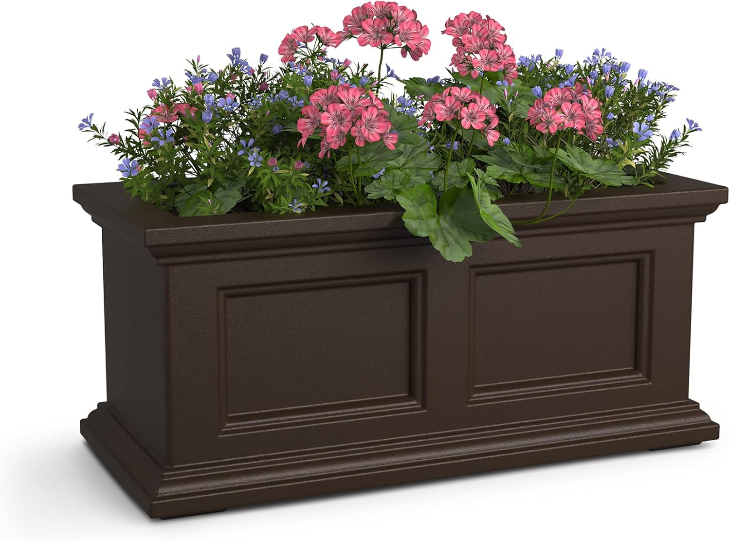Mayne Fairfield 2-Foot Window Box – Self-Watering, Weather-Resistant ...