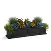 Veranda Resin Wicker Window Box Planter - Walmart.com