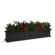 Veranda Resin Wicker Window Box Planter - Walmart.com