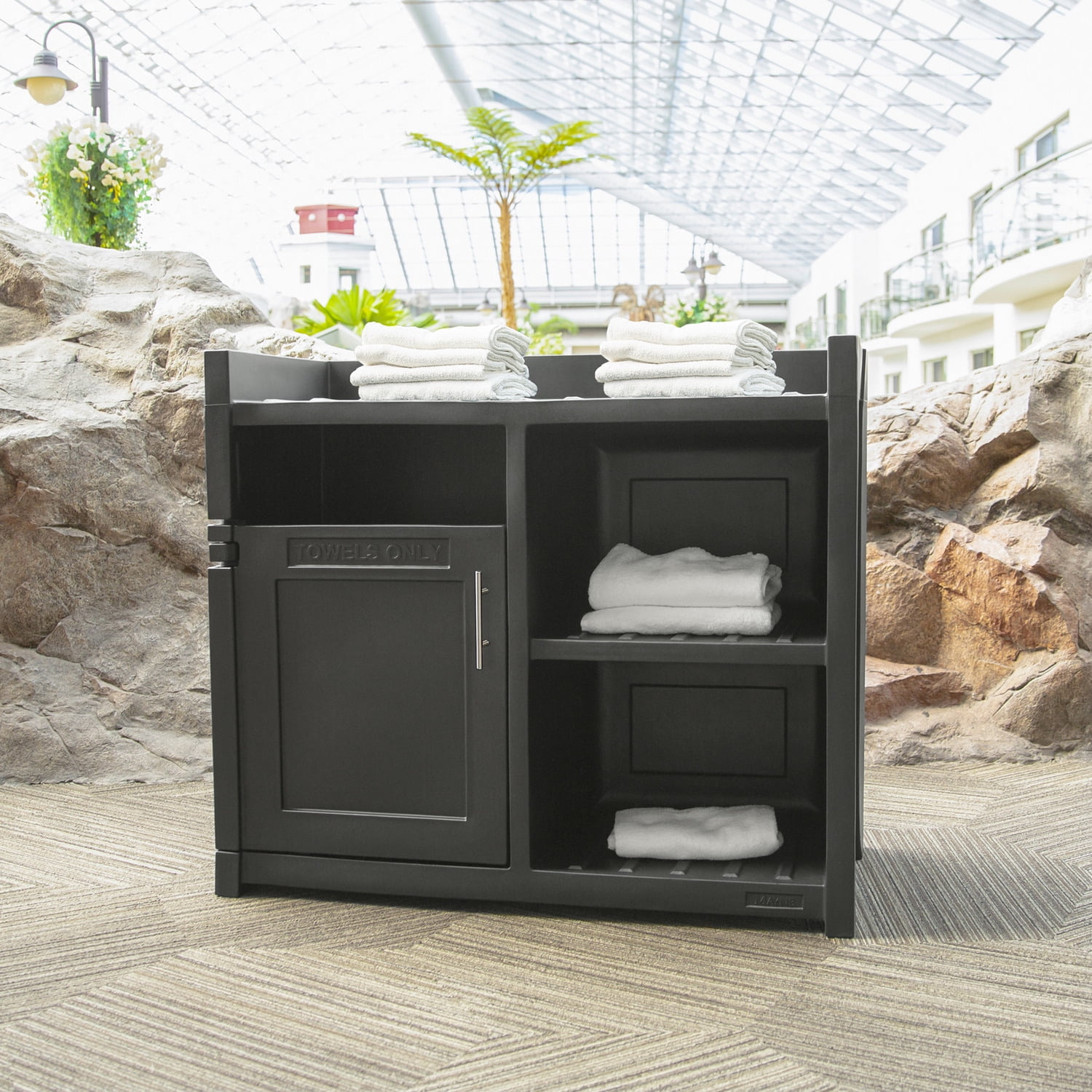 Mayne Mail Post B2337550 Fairfield Horizontal Towel Valet, Graphite ...
