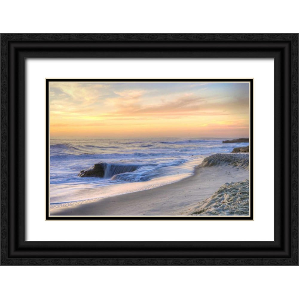 Mayo, Dean 32x23 Black Ornate Wood Framed with Double Matting Museum ...