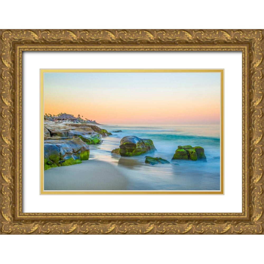 Mayo, Dean 32x23 Gold Ornate Wood Framed with Double Matting Museum Art ...