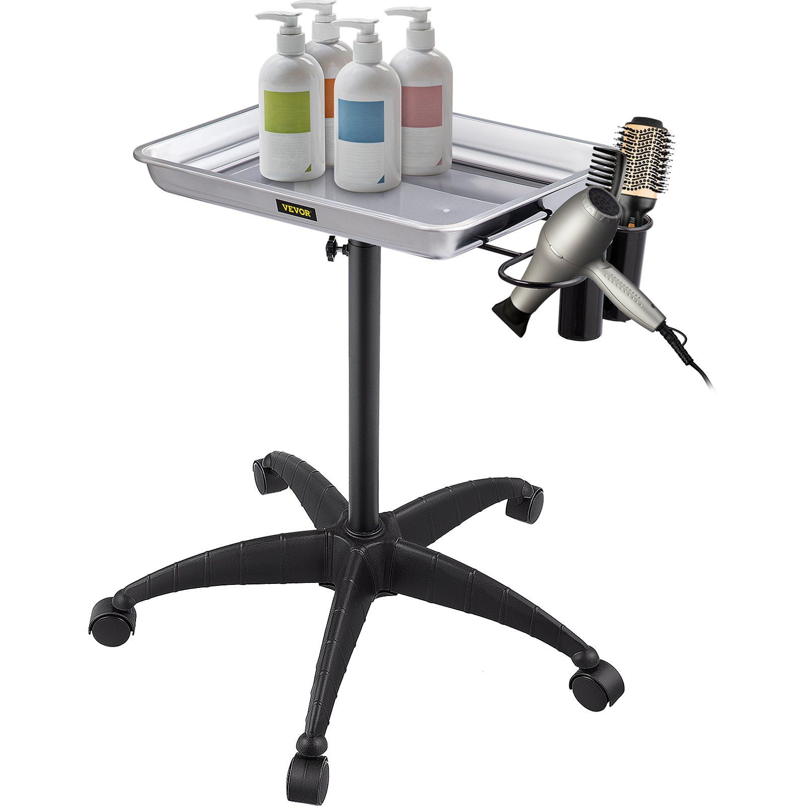 Mayo Stand Medical Tray, Height Adjustable Stainless Steel Salon Tray ...