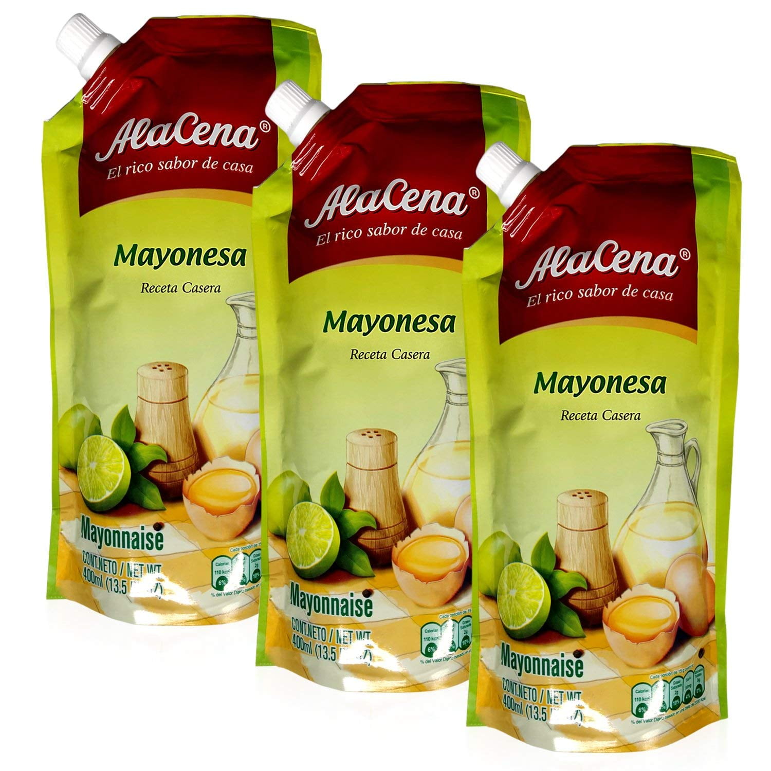 Mayonesa Receta Casera 3 pack 13.5 fl oz - Walmart.com