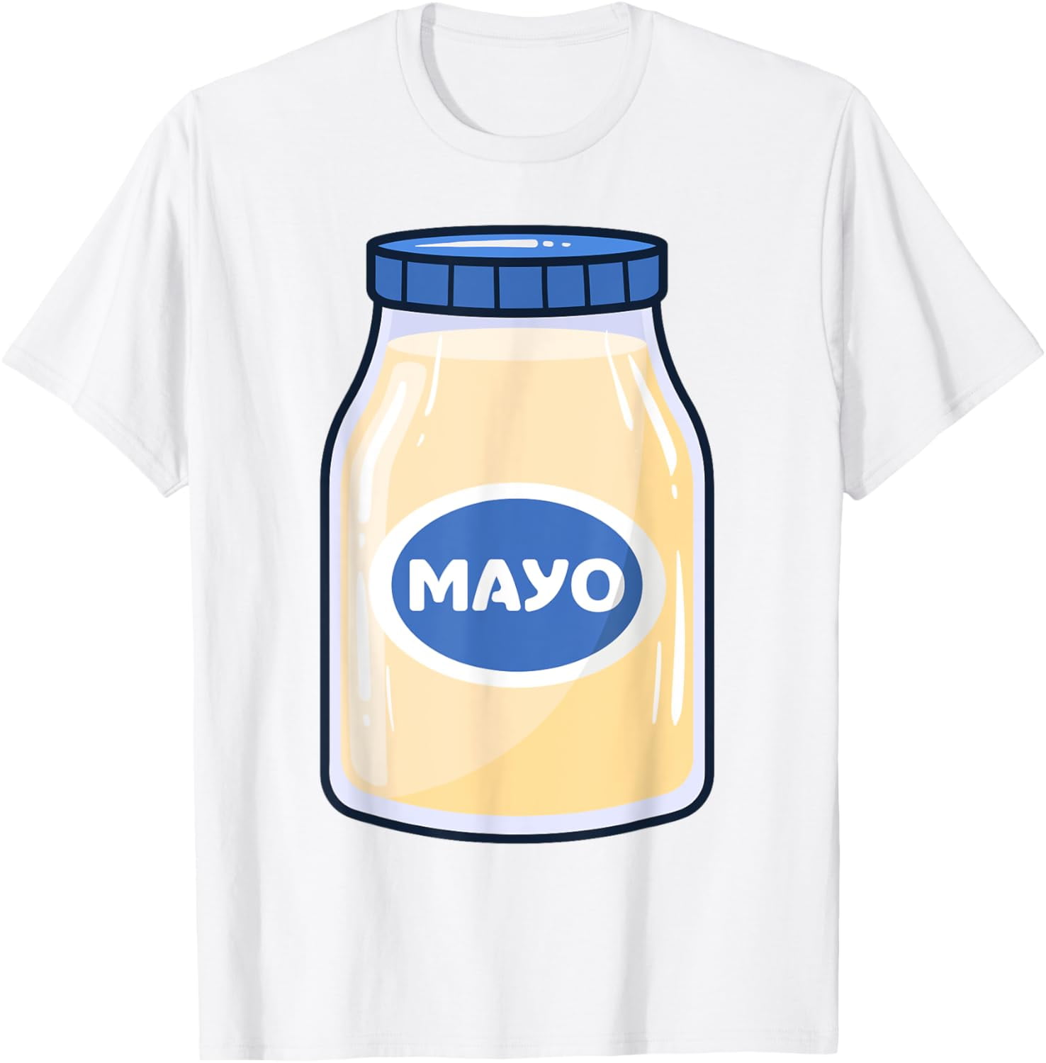 Mayonnaise Lazy DIY Halloween Costume Matching Group Mayo T-Shirt ...