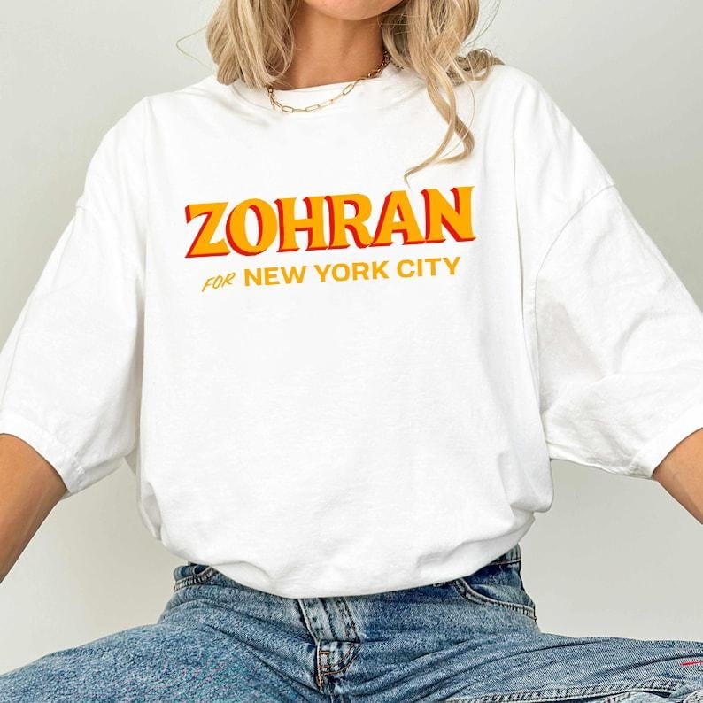 Mayor Mamdani 2025 Shirt, NYC’s First Muslim Mayor Tee, Zahran New York ...