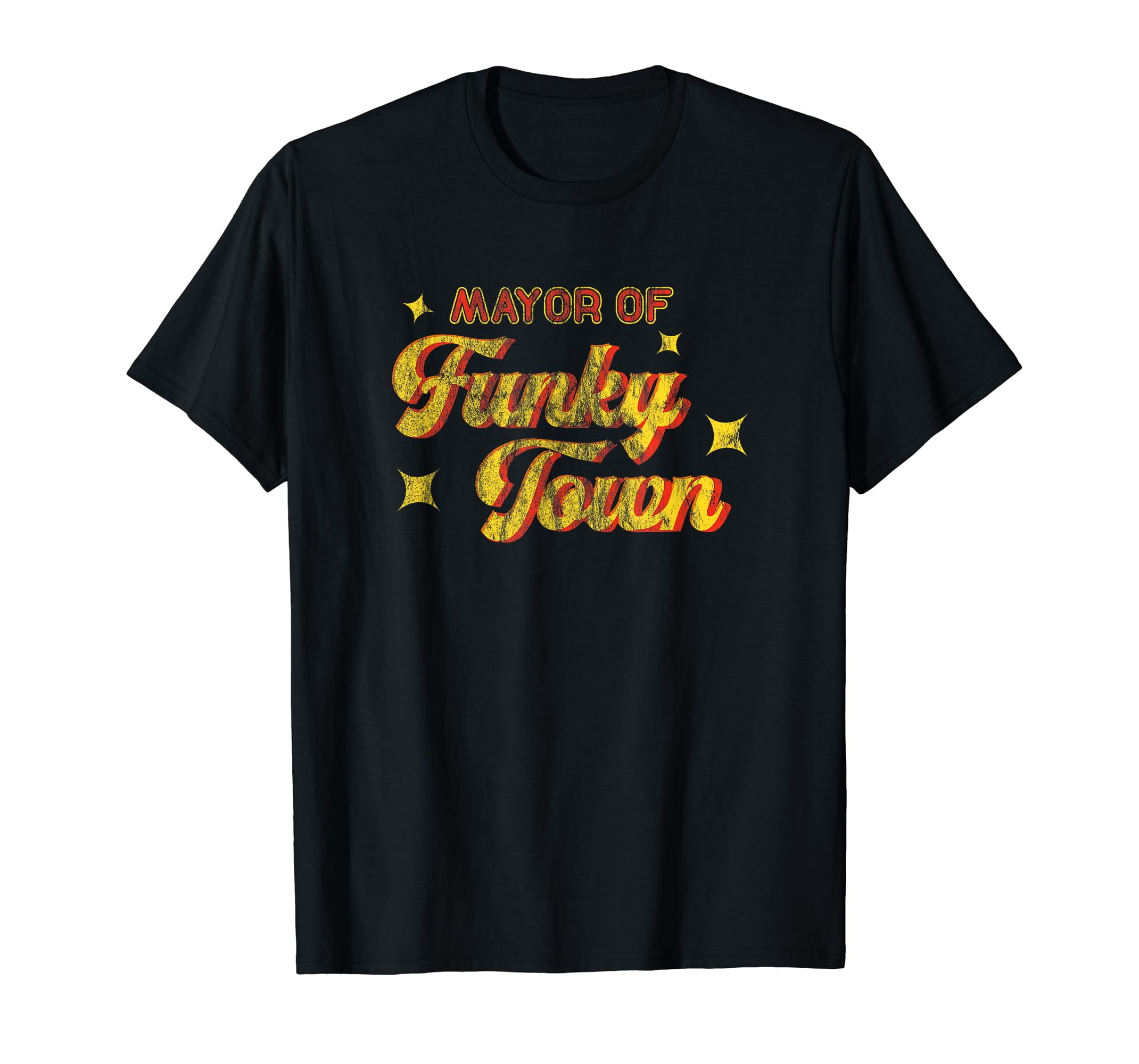 Mayor of Funky Town 1970s Disco Funk 70s Retro Funk T-Shirt - Walmart.com