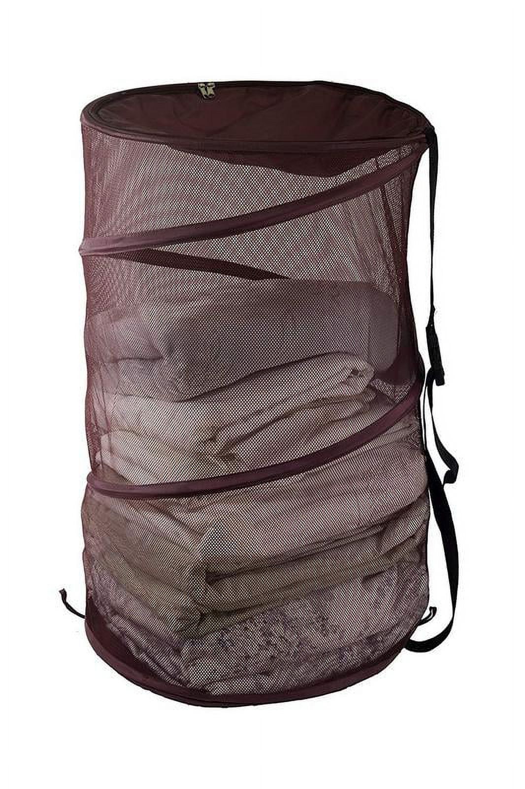Maypes Collapsible Wire Mesh Laundry Hamper – Portable, Durable Pop-Up ...