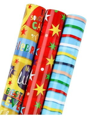 Birthday Wrapping Paper in Wrapping Paper - Walmart.com