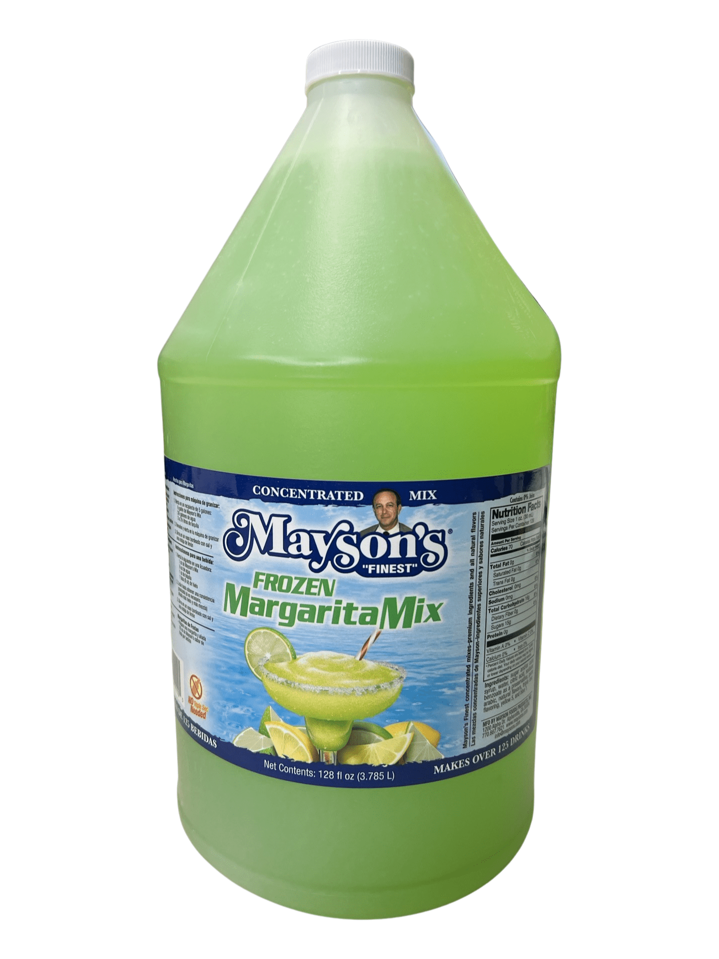 Mayson's - Margarita Frozen Mix (Restaurant Style) 1 Gallon, makes 125+ Drinks - Walmart.com
