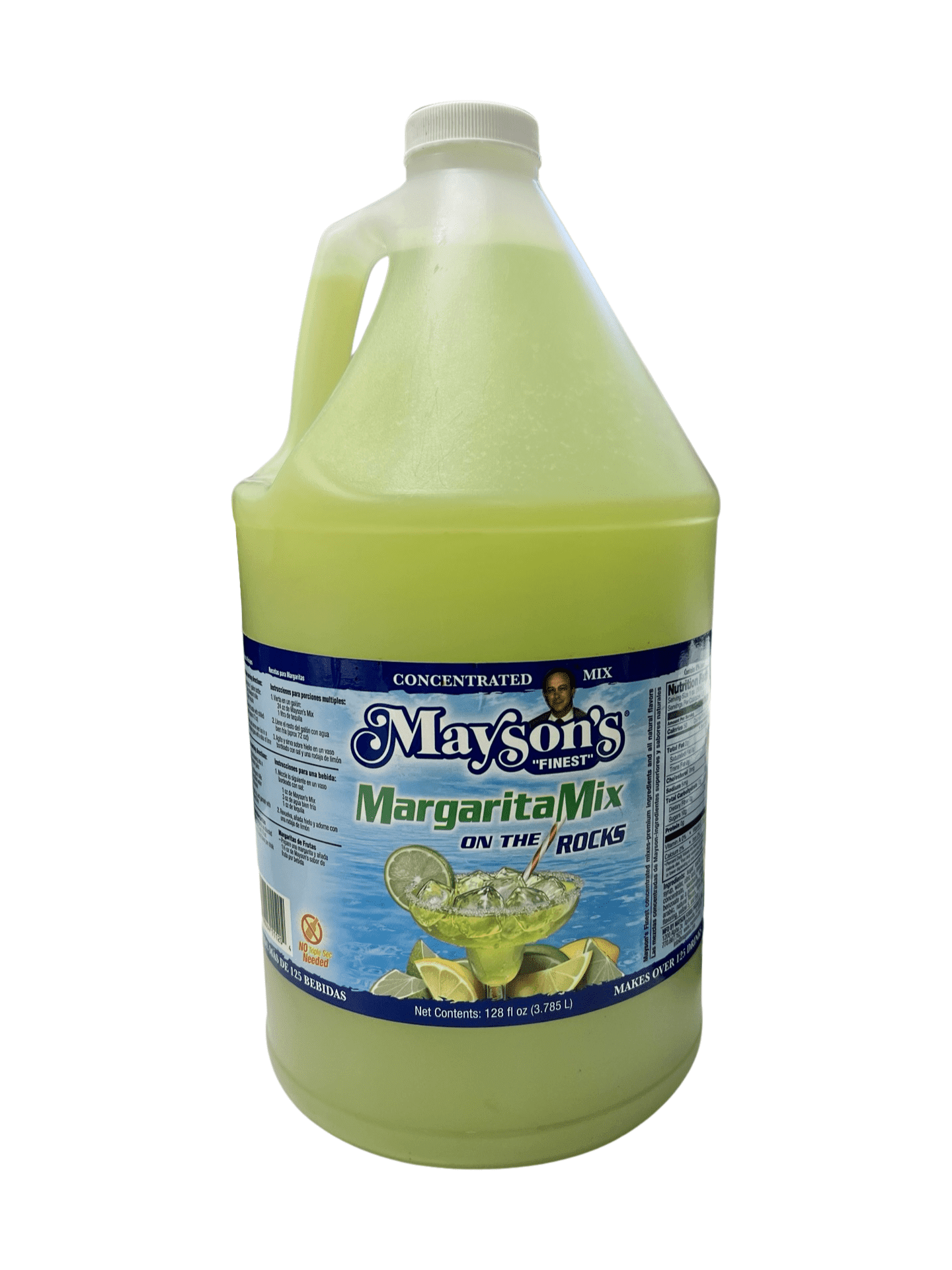 Mayson's - Margarita on Rocks Mix (Restaurant Style) 1 Gallon, makes ...
